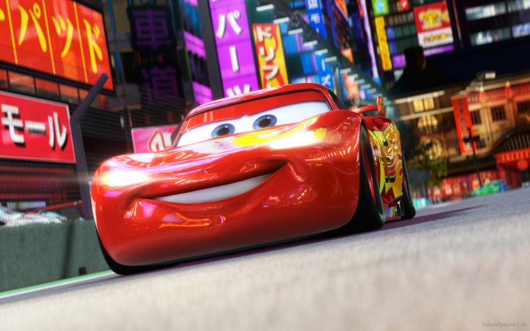 Free download rayo mcqueen pixar disney cars rojo animado 3d fondos ...