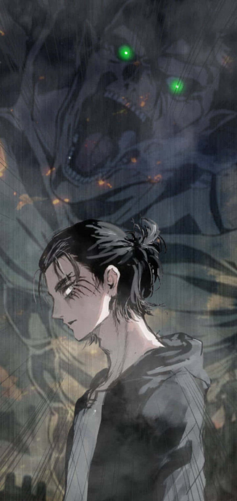 🔥 Free Download Eren Yeager Pfp With Long Hair Wallpaper by @ashleyp25 ...