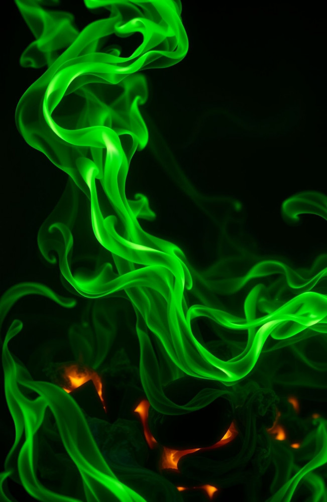 🔥 [70+] Green Flame Wallpapers | WallpaperSafari