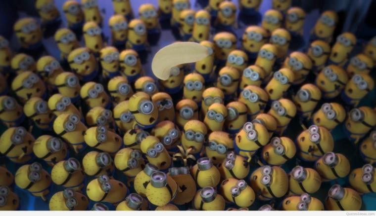 Free download Minions are staring at each other wallpapers and images ...