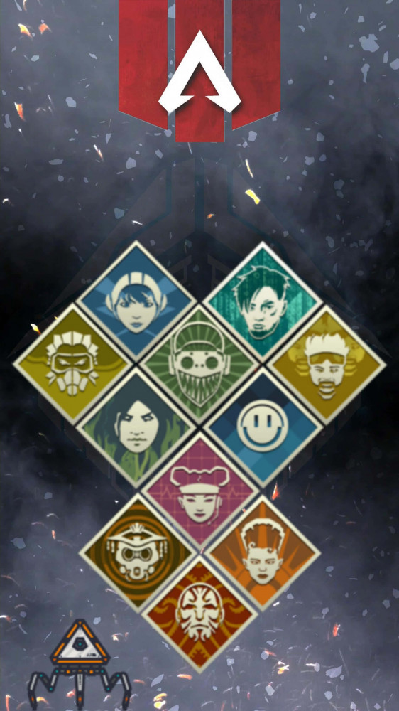 🔥 Free Download Apex Legends Logo Wallpaper by @abigailmontgomery ...