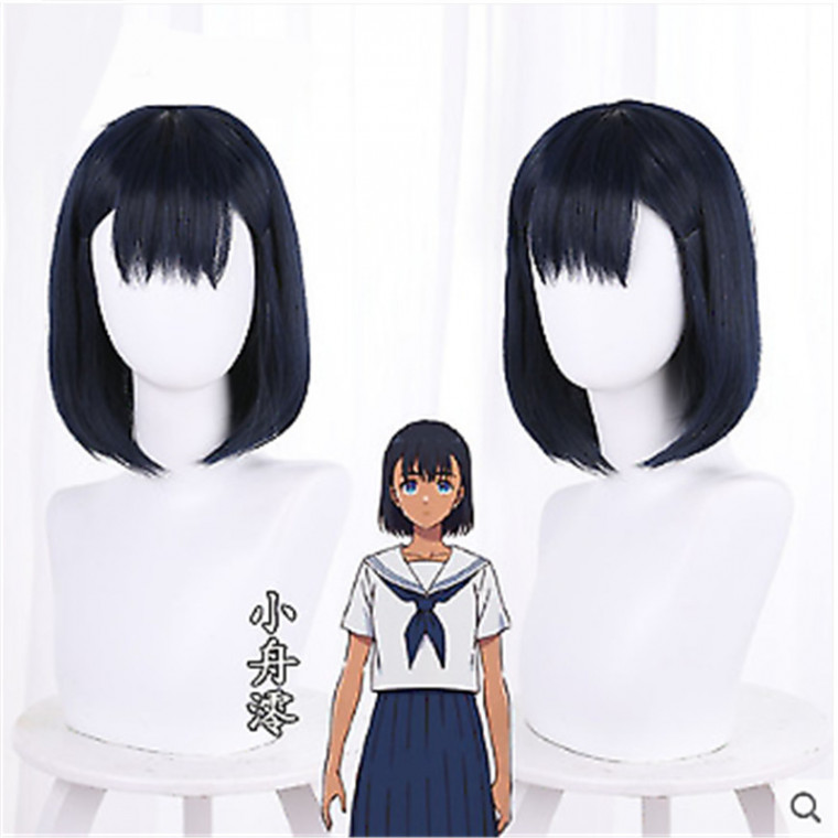 🔥 Free Download Anime Wig Summer Time Rendering Mio Kofune Hair Cosplay ...