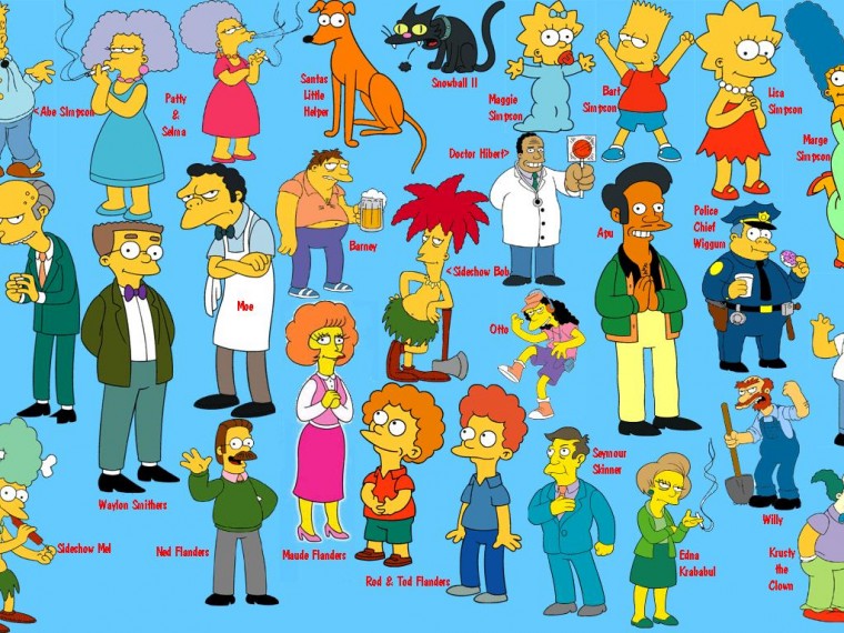 🔥 [80+] Simpsons Characters Wallpapers | WallpaperSafari