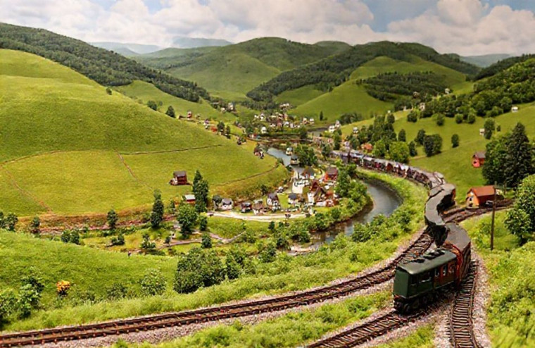 🔥 [70+] Model Railroad Backdrops Wallpapers | WallpaperSafari