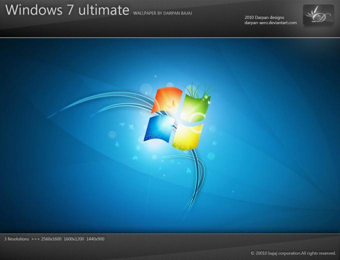 🔥 [50+] Windows 7 Ultimate Logo Wallpapers | WallpaperSafari