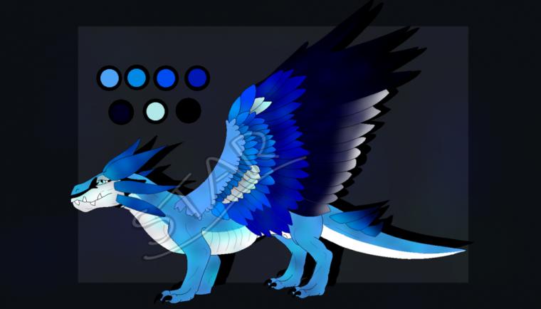 🔥 Free Download Blue Jay Dragon Adopt Ota Closed By starscreamfan10100 ...