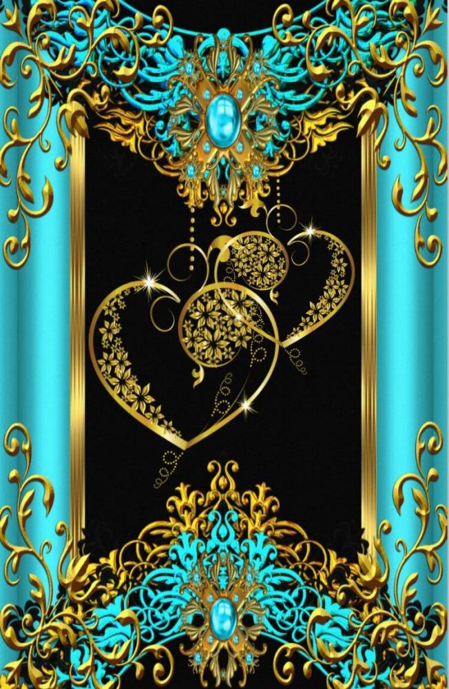 🔥 Free Download Wallpaper By Artist Unknown Heart Fractal Art by ...