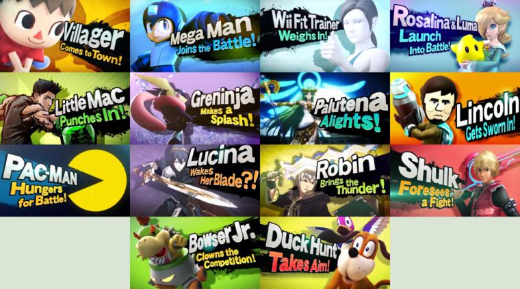 Free download Super Smash Bros Wii U 3DS Roster by GriffinSonic ...