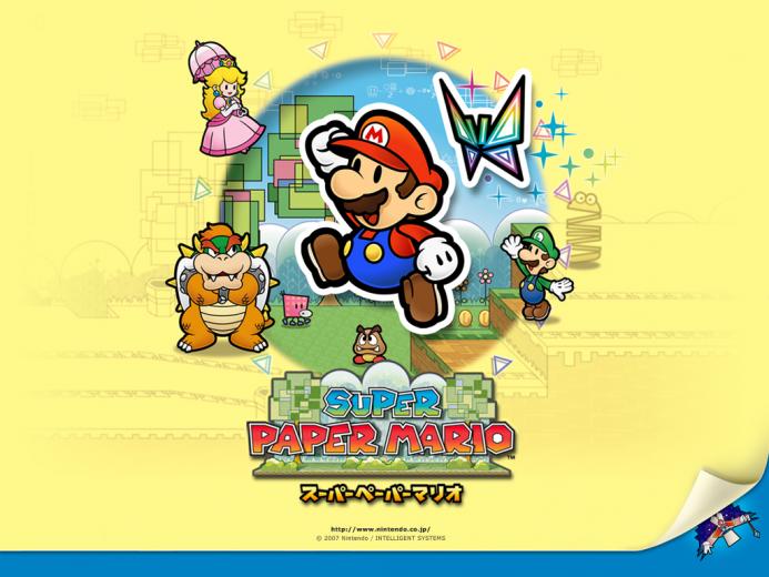 🔥 [50+] Super Paper Mario Wallpapers | WallpaperSafari