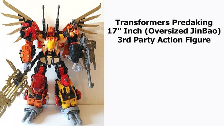 🔥 Free Download Watch Re Transformers Predaking Inch Oversized Jinbao ...