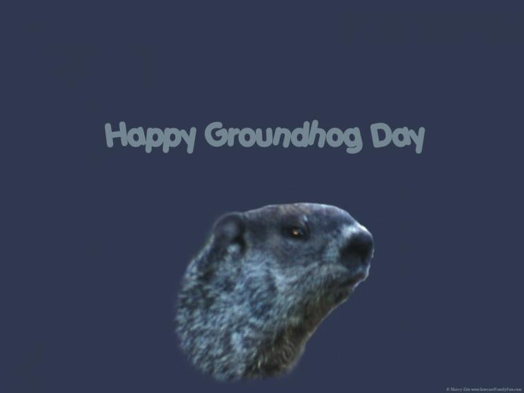 Free download Free Happy Groundhog Day 2011 computer desktop wallpaper ...