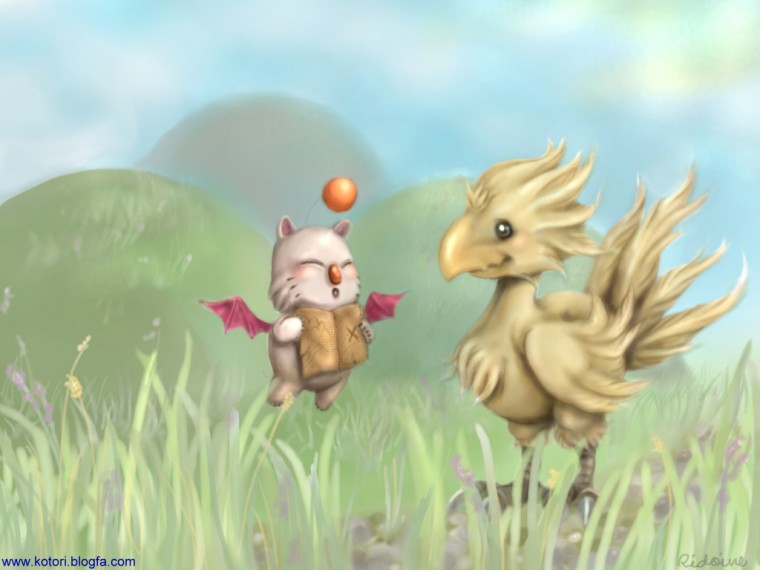 🔥 Free Download Ffxiv Chocobo Chicks By Shanku by @jermainel ...