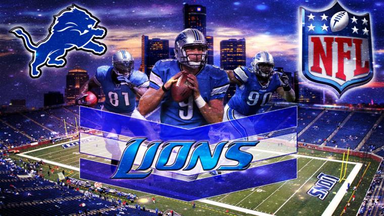 🔥 Free Download Detroit Lions Nfl Football F Wallpaper Background by ...