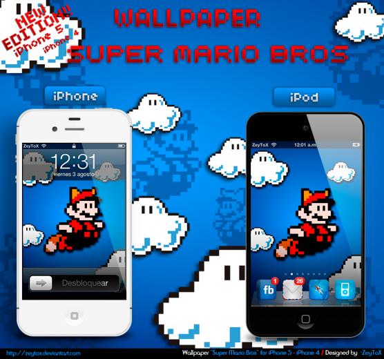 🔥 [50+] Super Mario Wallpapers iPhone | WallpaperSafari