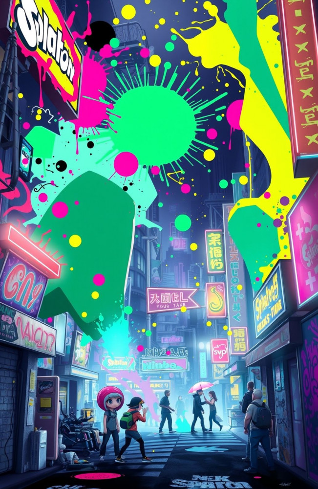 🔥 [70+] Splatoon Backgrounds | WallpaperSafari