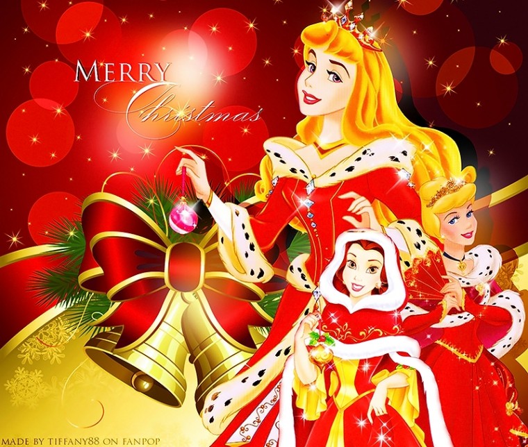 🔥 [80+] Disney Princess Christmas Wallpapers | WallpaperSafari