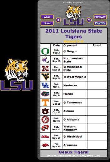 🔥 [50+] LSU Football Schedule Wallpapers | WallpaperSafari