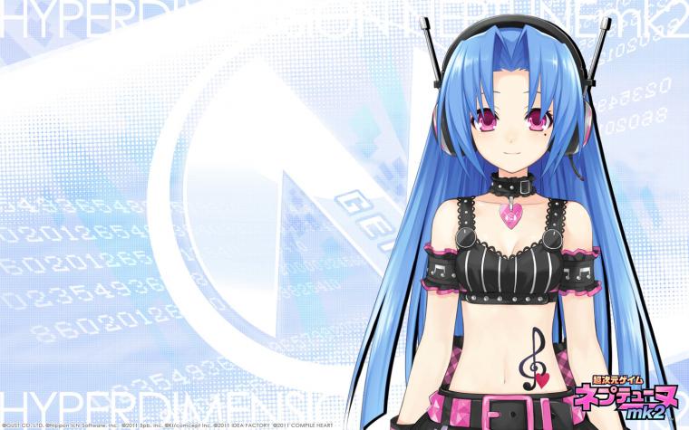 🔥 Free Download 5pb Hyperdimension Neptunia Blue Hair by @rlee70 ...