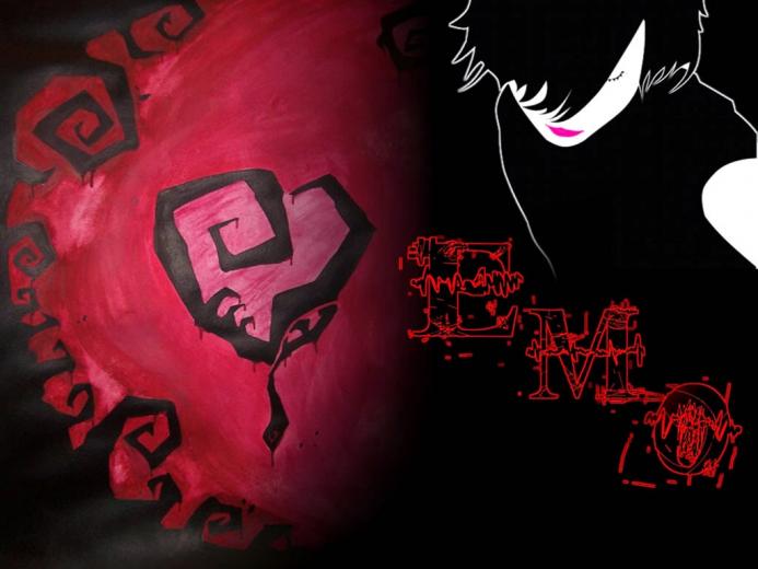 Free download Emo Heart Wallpaper Emo Wallpapers of Emo Boys and Girls [1024x768] for your ...