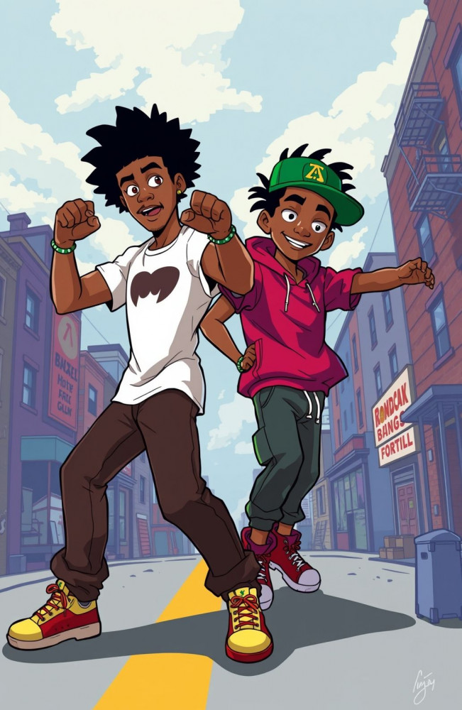 🔥 [60+] Boondocks Wallpapers Huey and Riley | WallpaperSafari