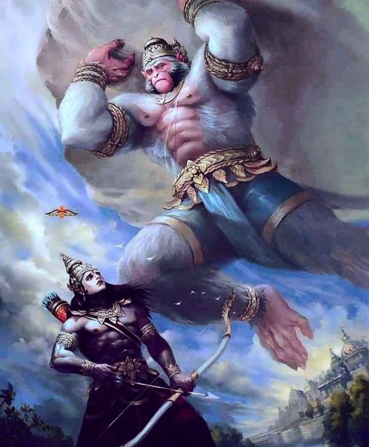 🔥 [70+] Hanuman Art Wallpapers | WallpaperSafari