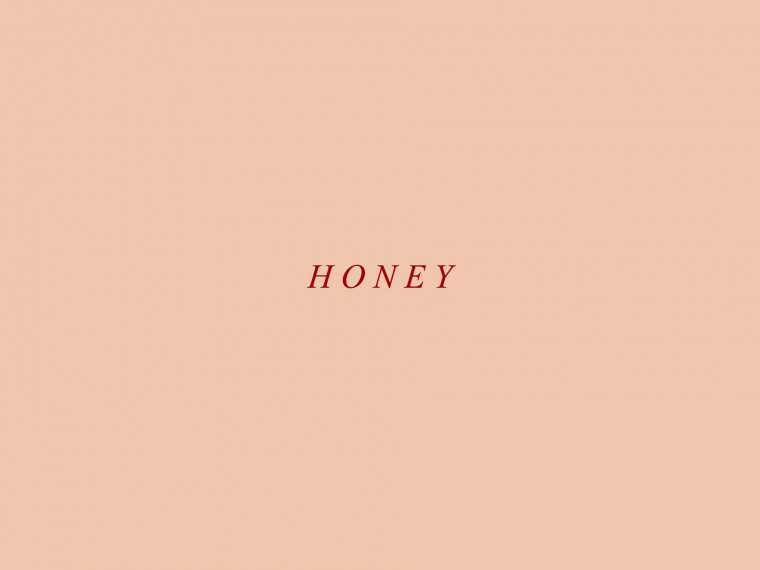 🔥 Free Download Minimalist Aesthetic Desktop Red Honey Word Wallpaper ...