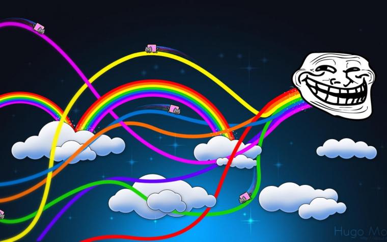 🔥 Free Download Red Balloon Nyan Cat Wallpaper By Jayro Jones by ...