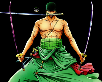 🔥 Free Download Roronoa Zoro One Piece Three Sword Style Katana Hd ...