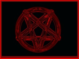 Free download Red Upside Down Cross Inverted red pentagram with ...