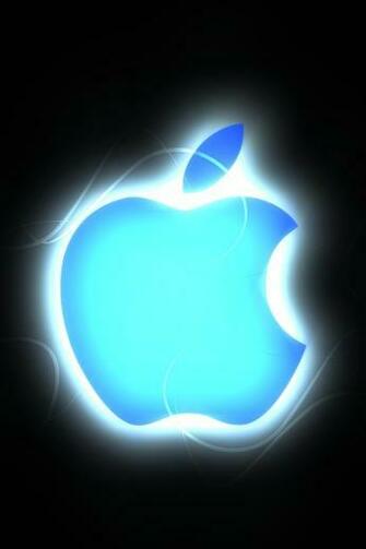 Free download 3D Blue Apple Logo Wallpaper iPhone Wallpapers [640x1136 ...