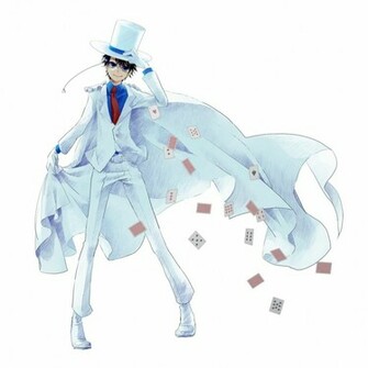Free download Detective conan Kaitou Kid symbol LIKE A BUTTERFLY ...