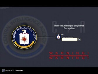 Free download CIA Terminal Wallpaper 1278x795 CIA Terminal Agency Login ...