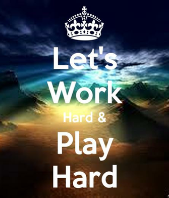 Free download Work Hard play harder wallpaper Typography wallpapers ...
