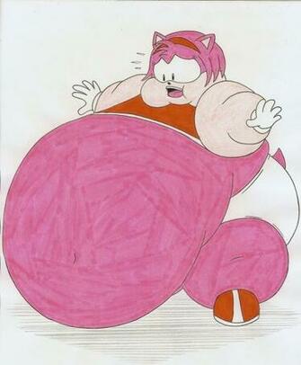 Free download Big Fat Amy Rose by SugoiBarunAndFatties [1215x658] for ...