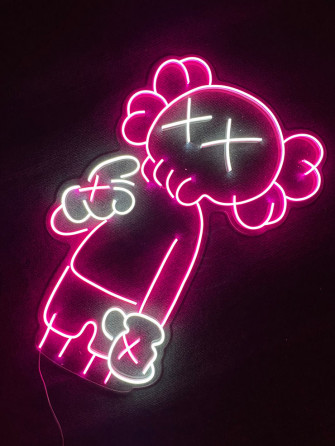 🔥 Free Download Kaws Head Led Neon Sign Signs Custom by @jeffm ...