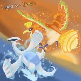 Free download Clouds ho oh lugia pokemon water wallpaper 3840x2160 88847 [3840x2160] for your ...