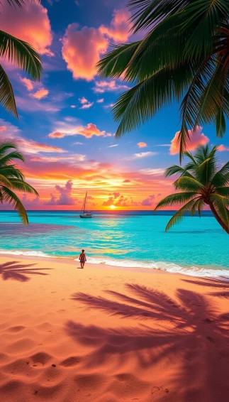 🔥 Free Download Tropical Beach Phone Wallpaper by @timothycarey ...