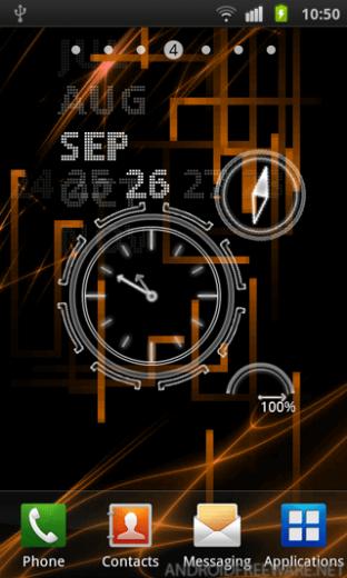 Free download clock live wallpaper you can customize clock like your ...
