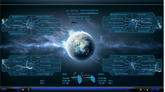 🔥 Free Download Iron Man Jarvis Wallpaper Mac Rainmeter Skin By by ...