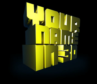 Free download 3D Name Wallpapers Make Your Name in 3D [1000x1000] for ...
