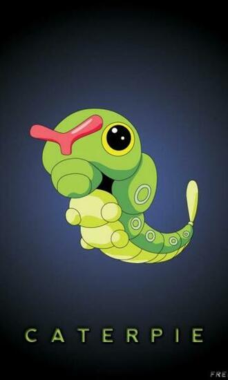 Free download Minimalistic Caterpie Pokemon desktop backgrounds ...