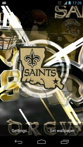 Free download Black And Gold Theme With New Orleans Saints Wallpaper [550x412] for your Desktop ...