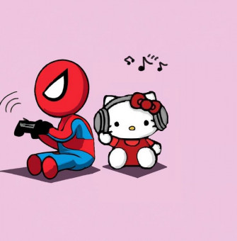 🔥 Free Download Hello Kitty And Spider Man Wallpaper In by @deanaguilar | WallpaperSafari