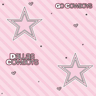 🔥 Free Download Pink Dallas Cowboys Logo Wallpaper by @erikal47 ...