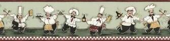 Free download about Fat Chef Wallpaper Border AM8848BD cafe kitchen fat ...