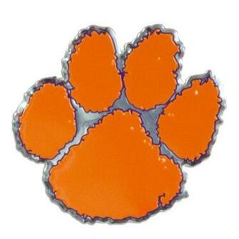 🔥 Free Download Clemson Tiger Paw Orange Purple Too by @kaylae ...