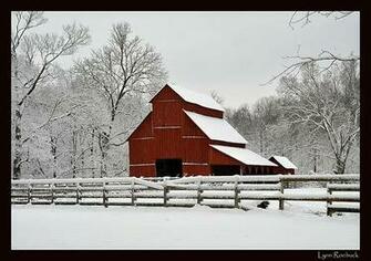 Free download to christmas winter barn wallpaper red barn christmas ...